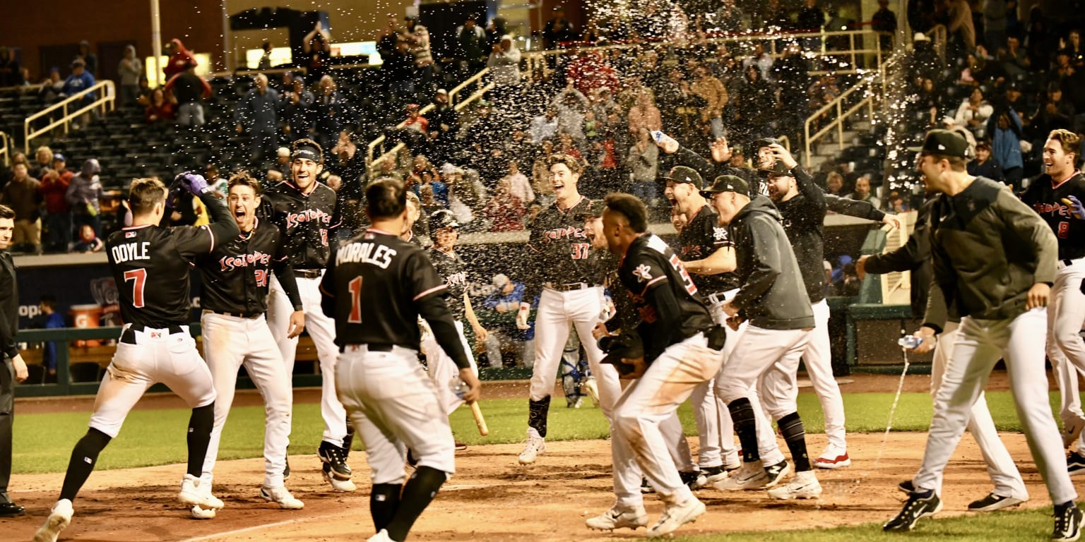 Doyle's Walk-Off Dinger Lifts Isotopes Over Dodgers, 4-3 | Isotopes