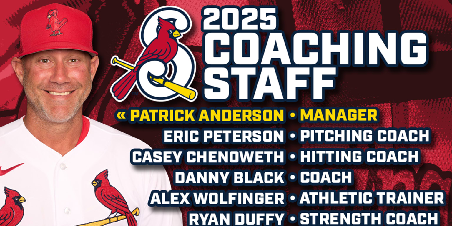 Springfield Cardinals announce 2025 Coaching Staff | MiLB.com