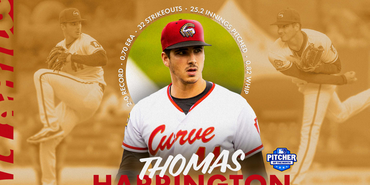 Thomas Harrington Named Eastern League Pitcher of the Month | MiLB.com