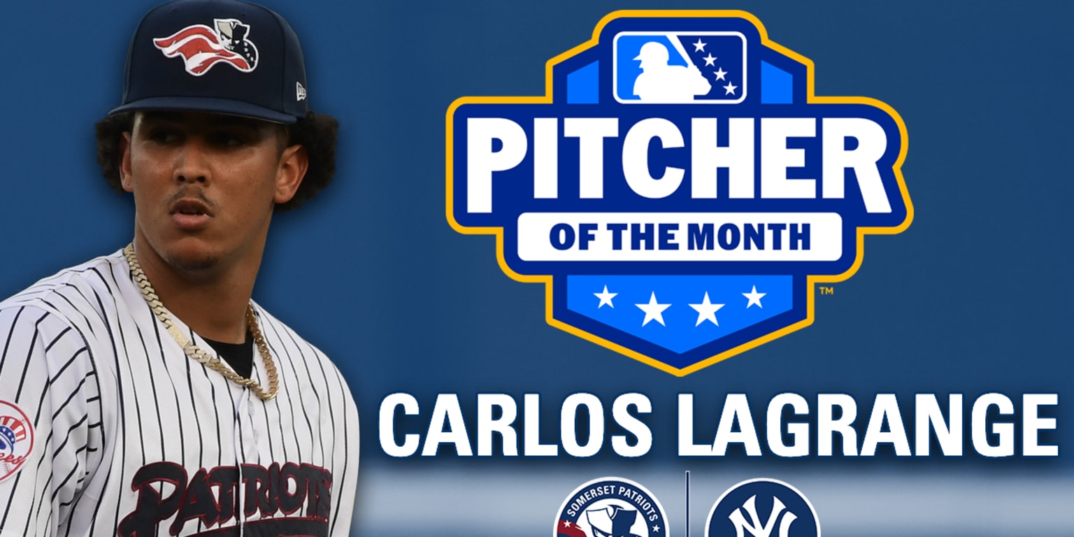 Carlos Lagrange Named Eastern League Pitcher of the Month For July ...