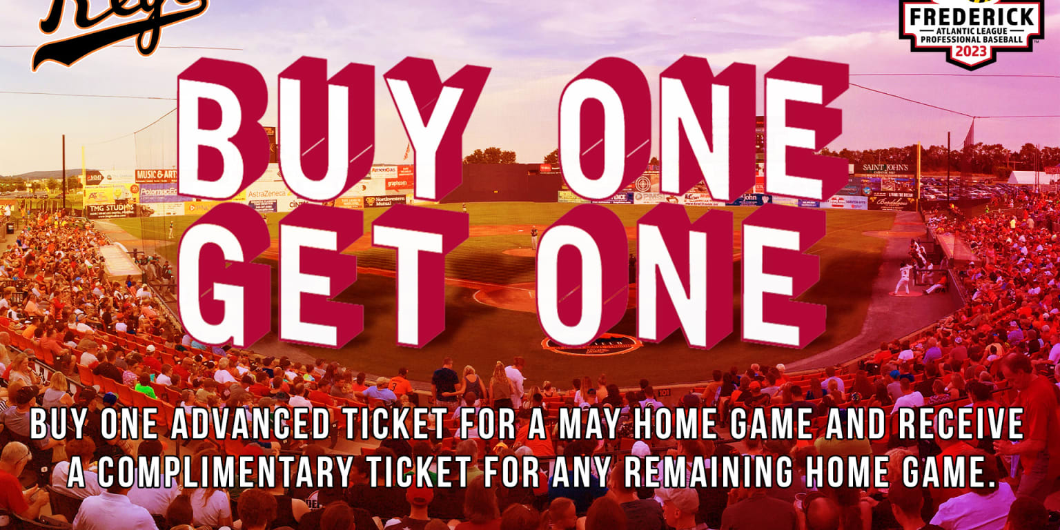 May Buy One Get One Ticket Offer | MiLB.com