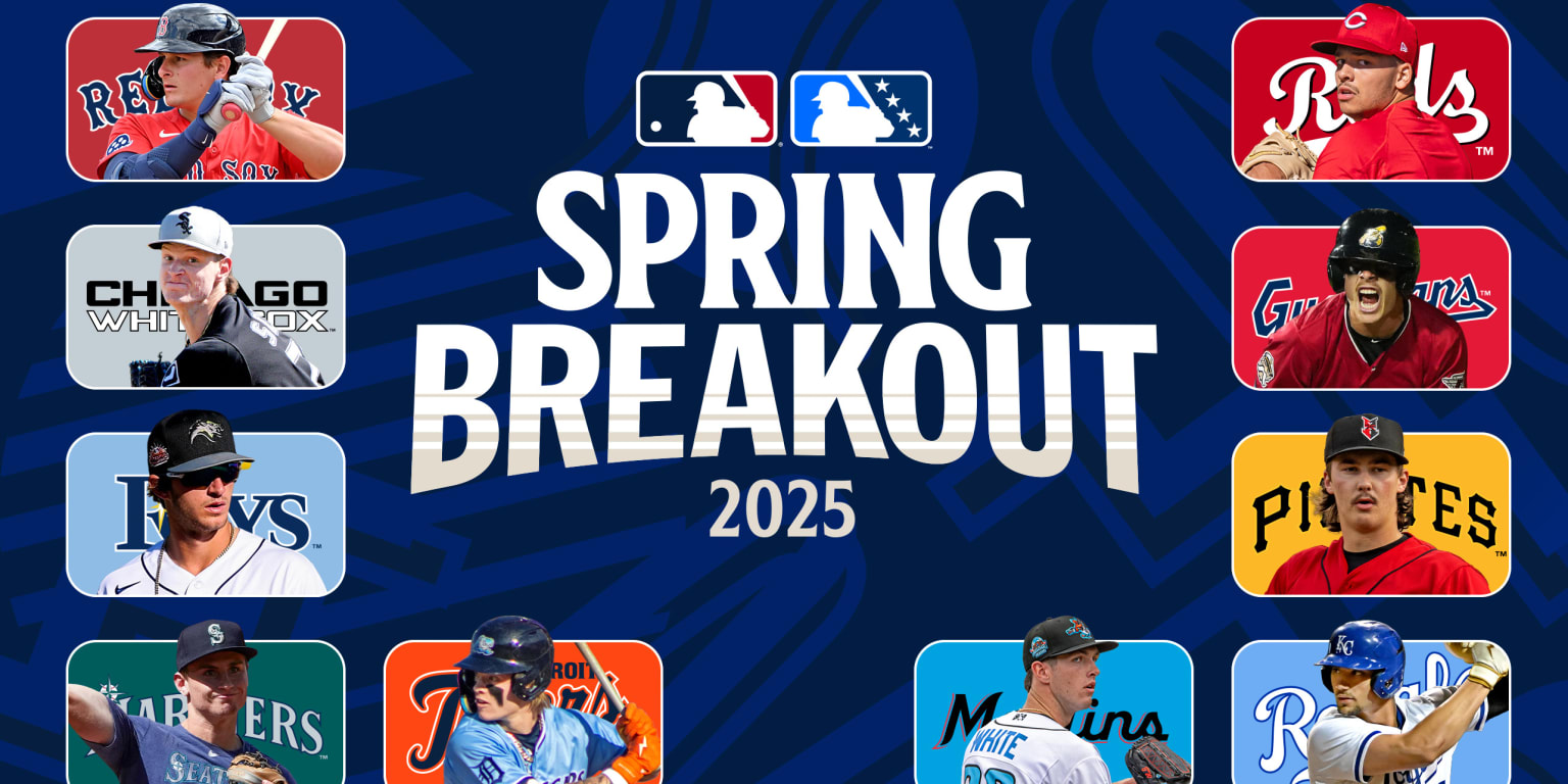 Ranking the 10 best 2025 Spring Breakout rosters | MiLB.com