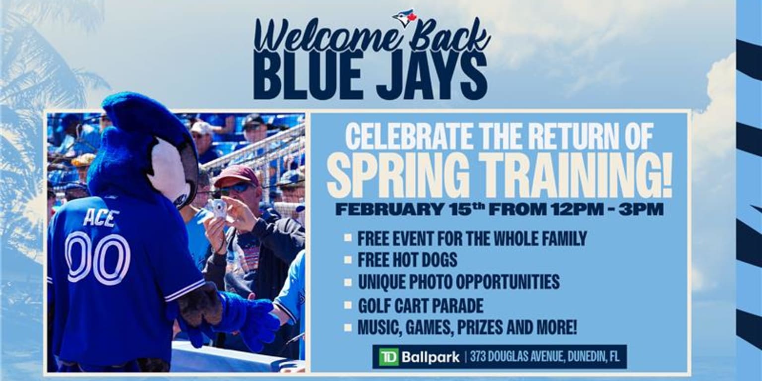 Dunedin Kicks Off Spring Training With Free Welcome Back Blue Jays ...
