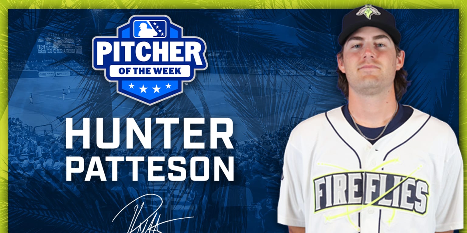 041524 Patteson Named Carolina League Pitcher of the Week | MiLB.com