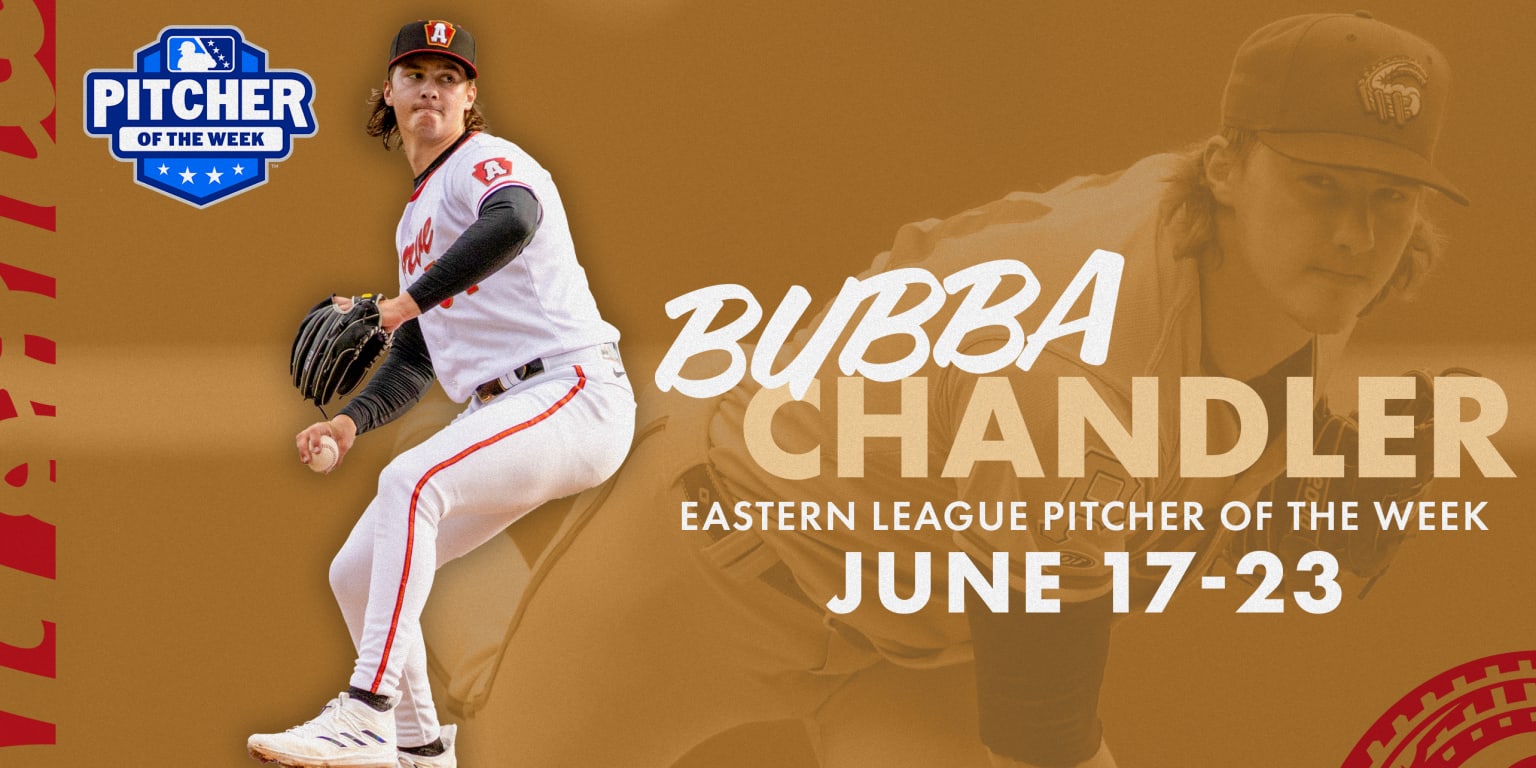 Bubba Chandler Named Eastern League Pitcher of the Week | MiLB.com