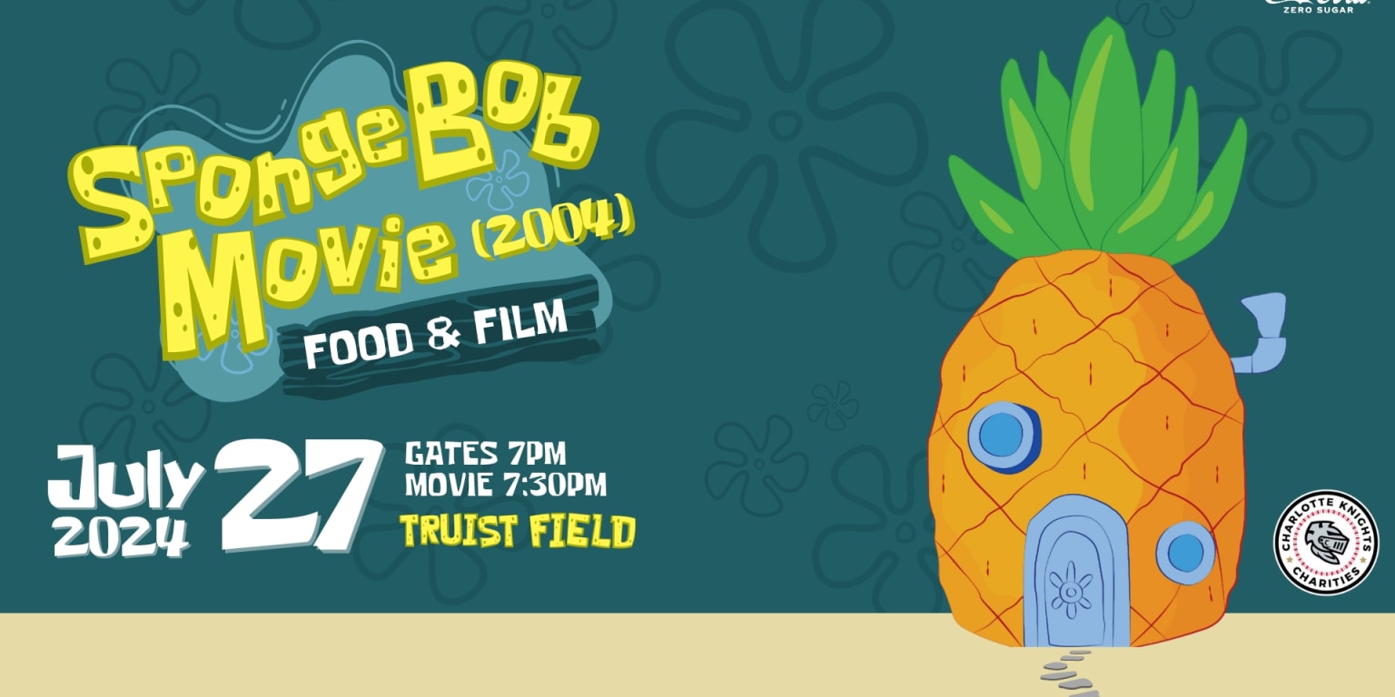 Watch “The SpongeBob SquarePants Movie” at Truist Field on Saturday ...