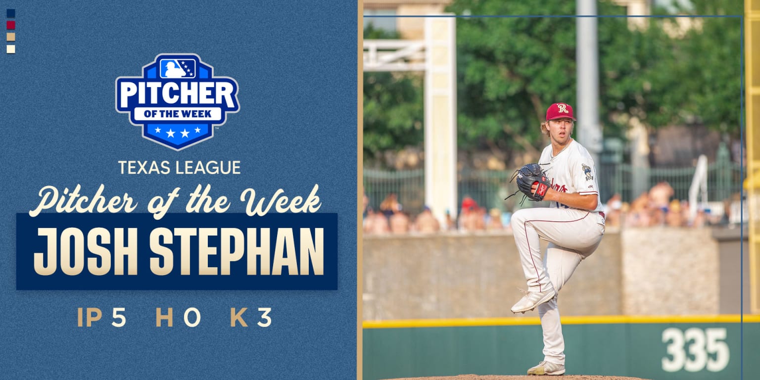 Stephan named Texas League Pitcher of the Week | MiLB.com
