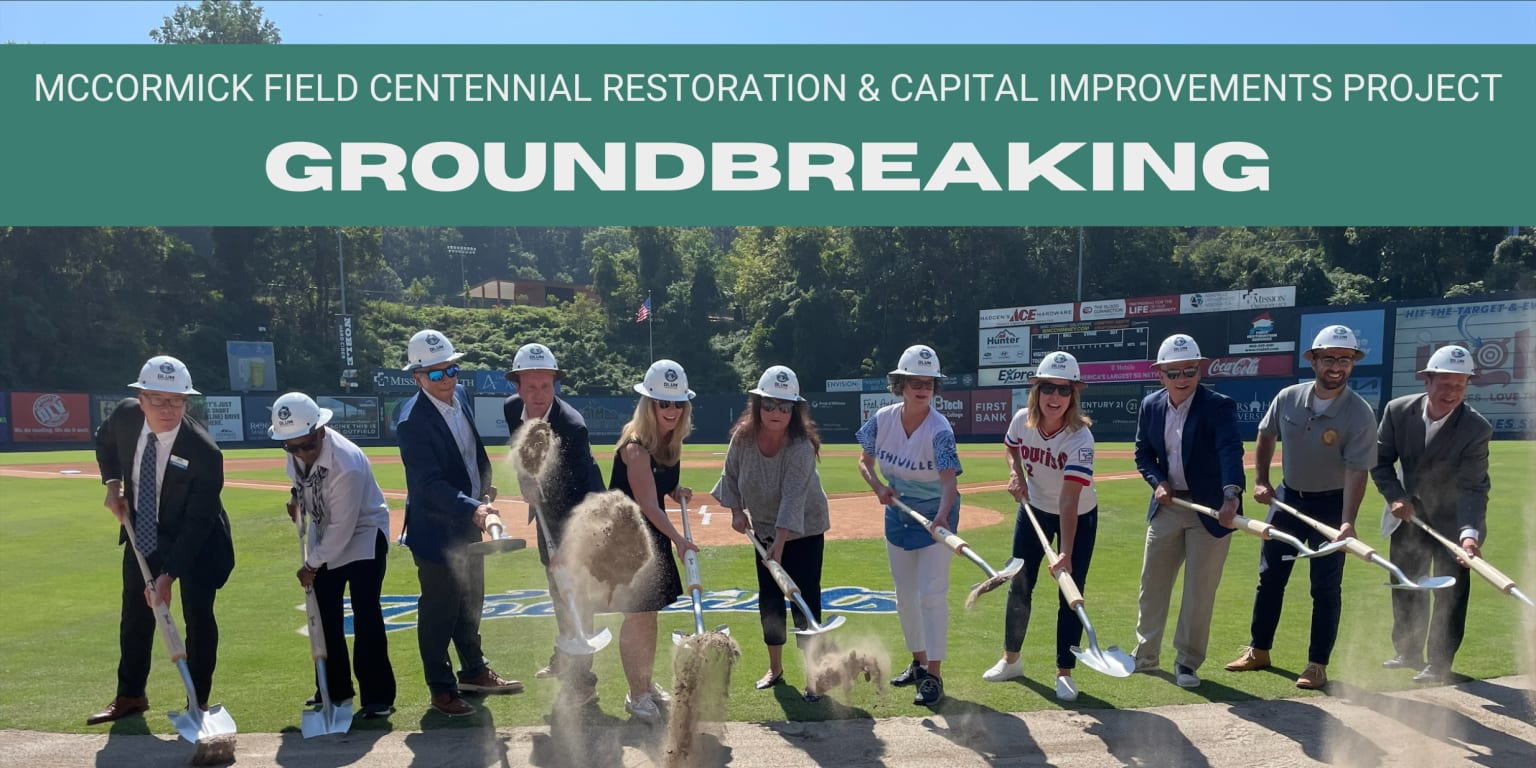 City of Asheville and Asheville Tourists Officially Break Ground at ...