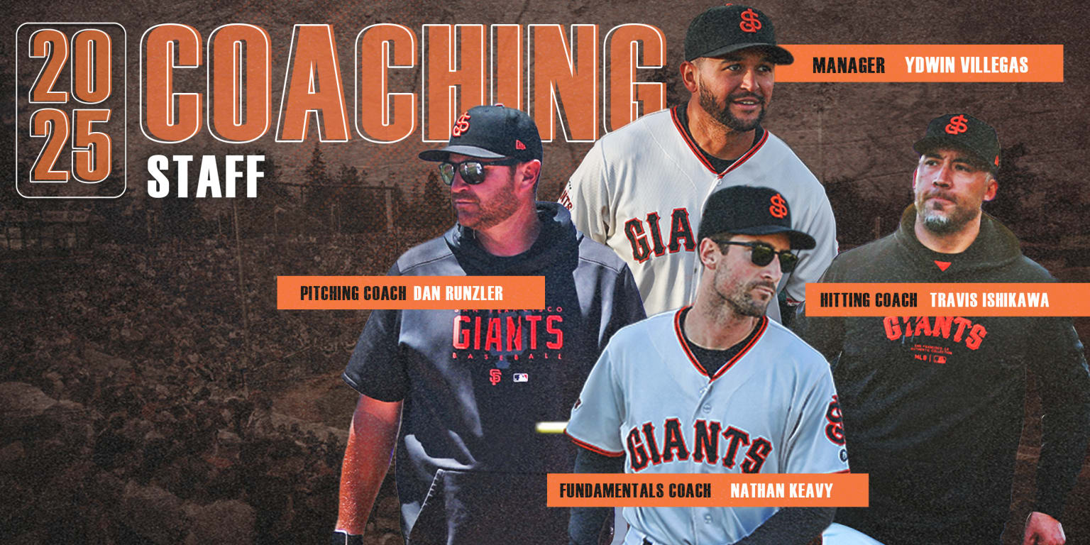 San Jose Giants 2025 Coaching Staff | MiLB.com