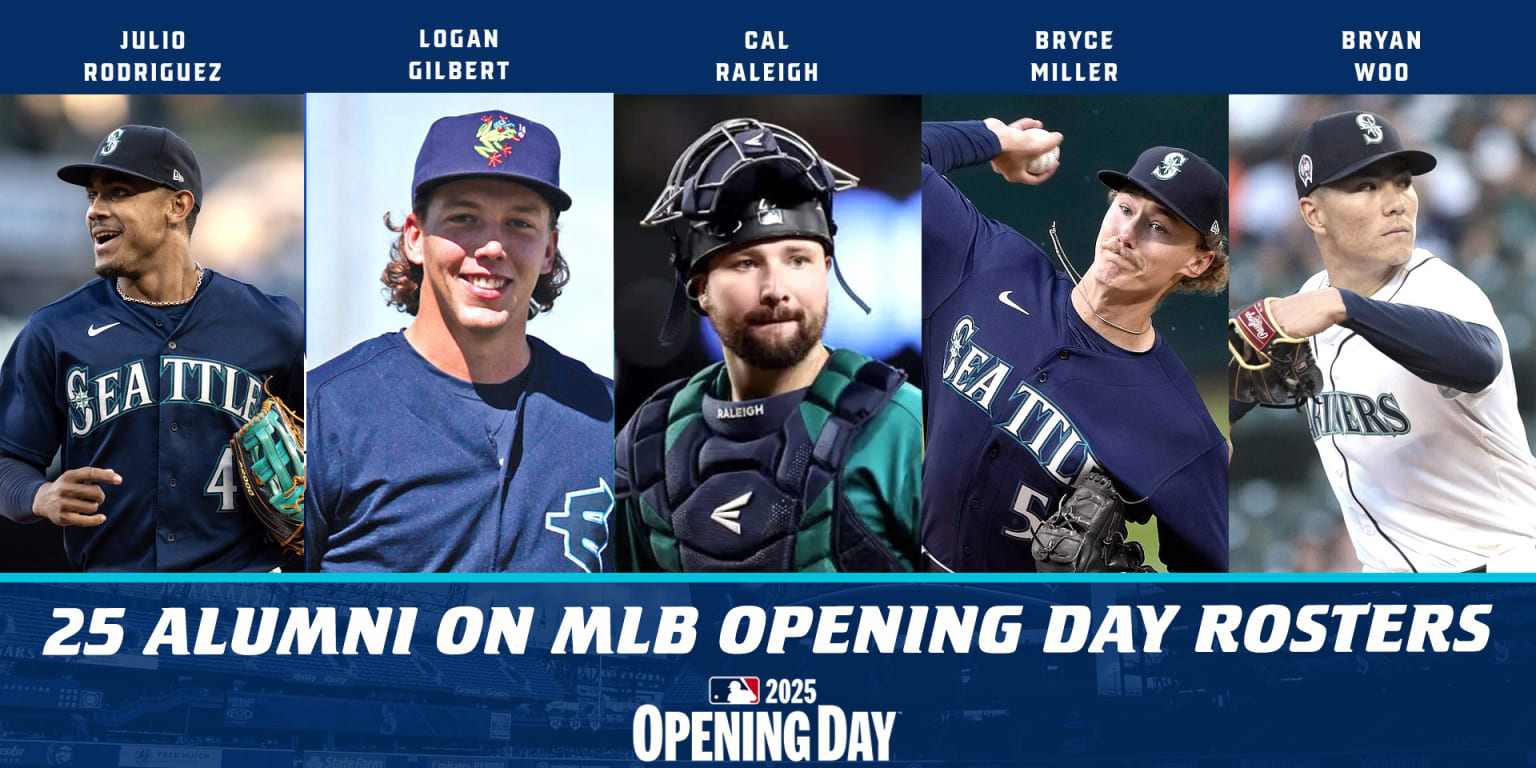 2025 MLB Opening Day Rosters Filled With AquaSox Alumni | MiLB.com