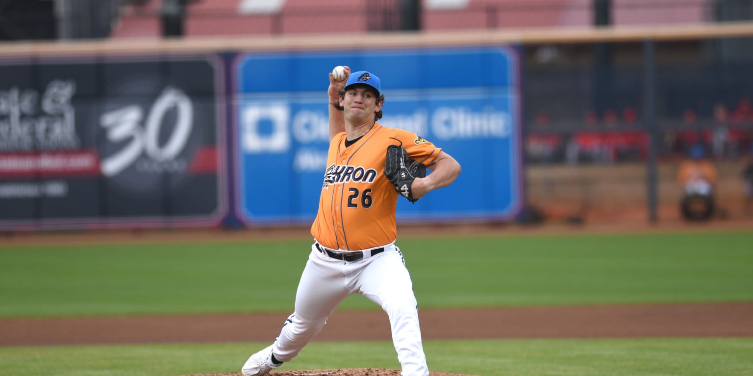 Gavin Williams throws five hitless innings for Akron RubberDucks | MiLB.com