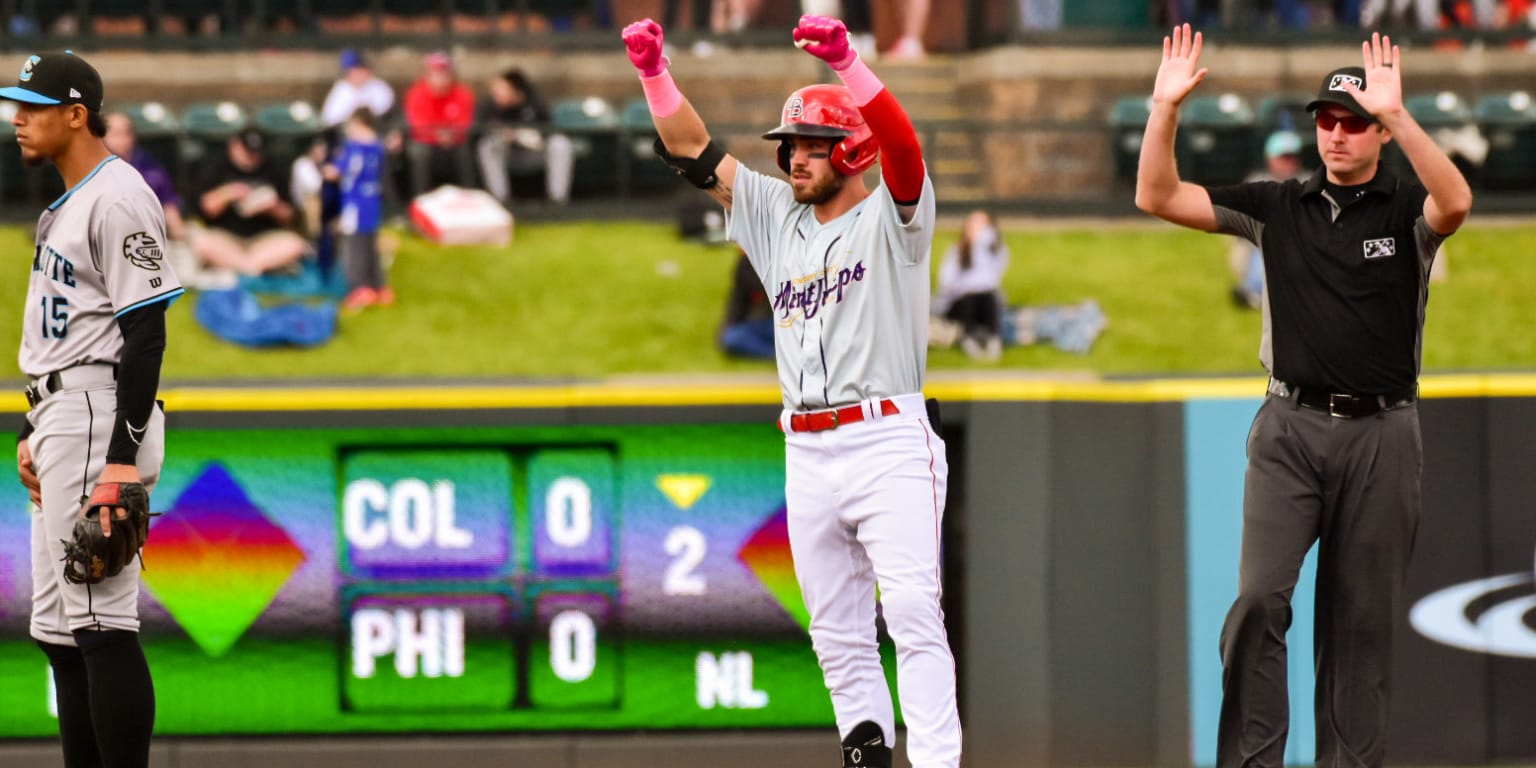 Bats Split Twin Bill With Knights on Thunder at Slugger Day | MiLB.com