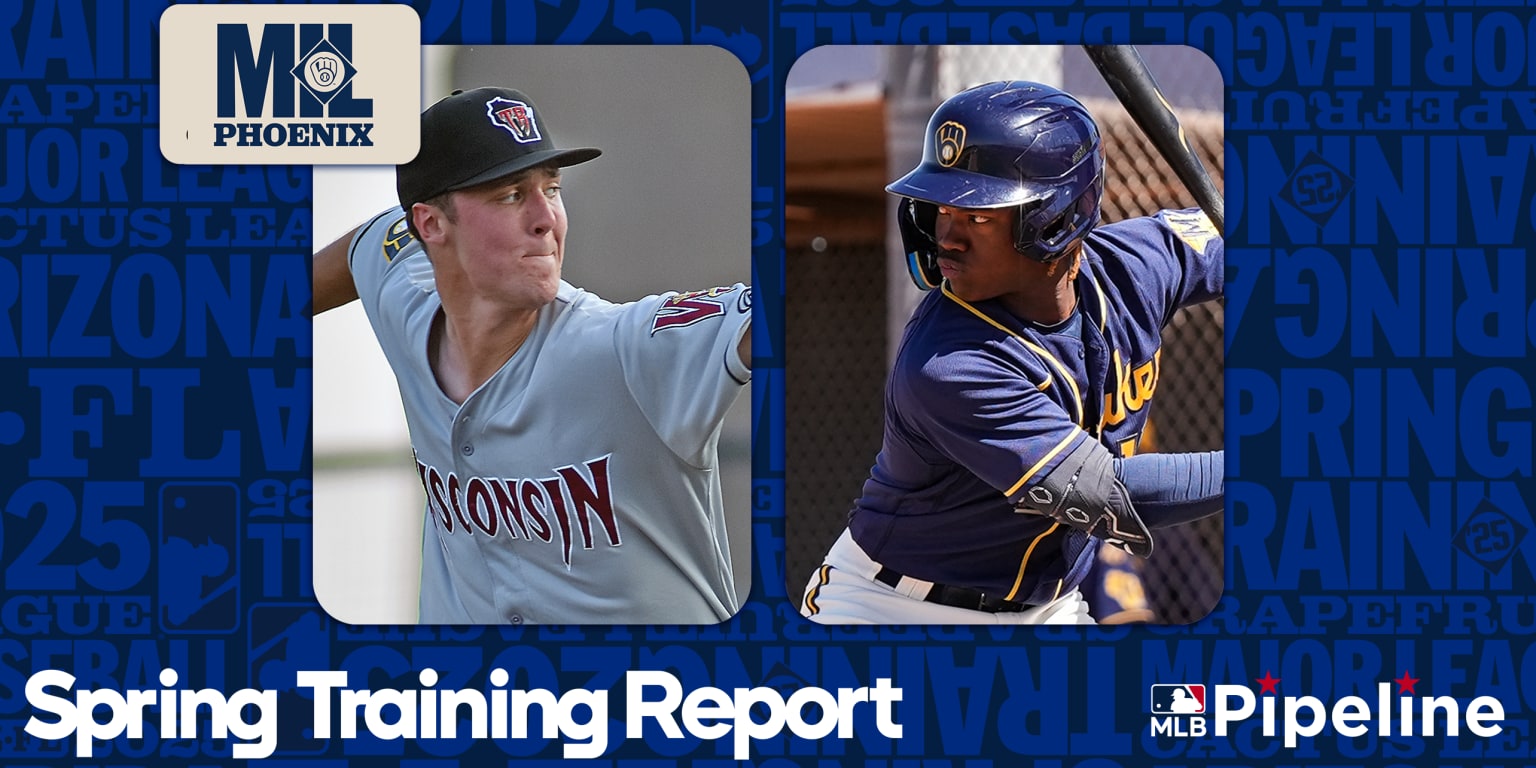 Milwaukee Brewers Spring Training prospect report 2025 | MiLB.com