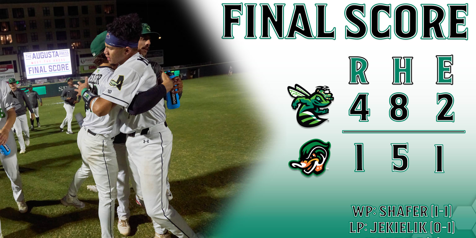 GreenJackets Close Out Season, Stadium with Sunday Victory | MiLB.com