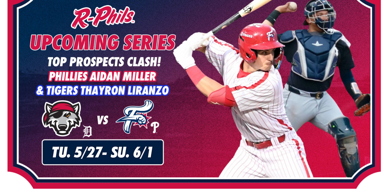 Reading Fightin Phils Welcome Erie SeaWolves to Town for Next Series ...