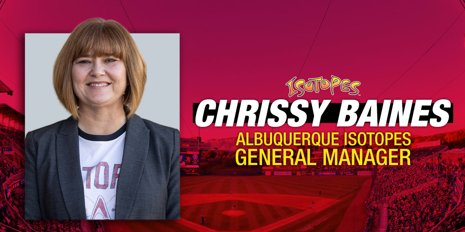 Chrissy Baines Named Isotopes General Manager; John Traub to Move Into ...