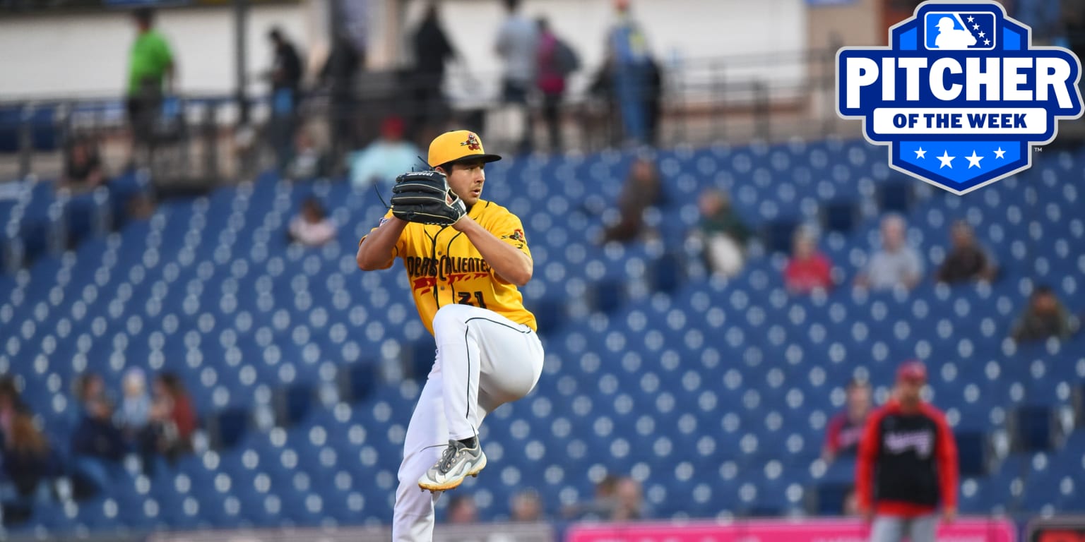 RubberDucks Denholm named Pitcher of the Week | MiLB.com