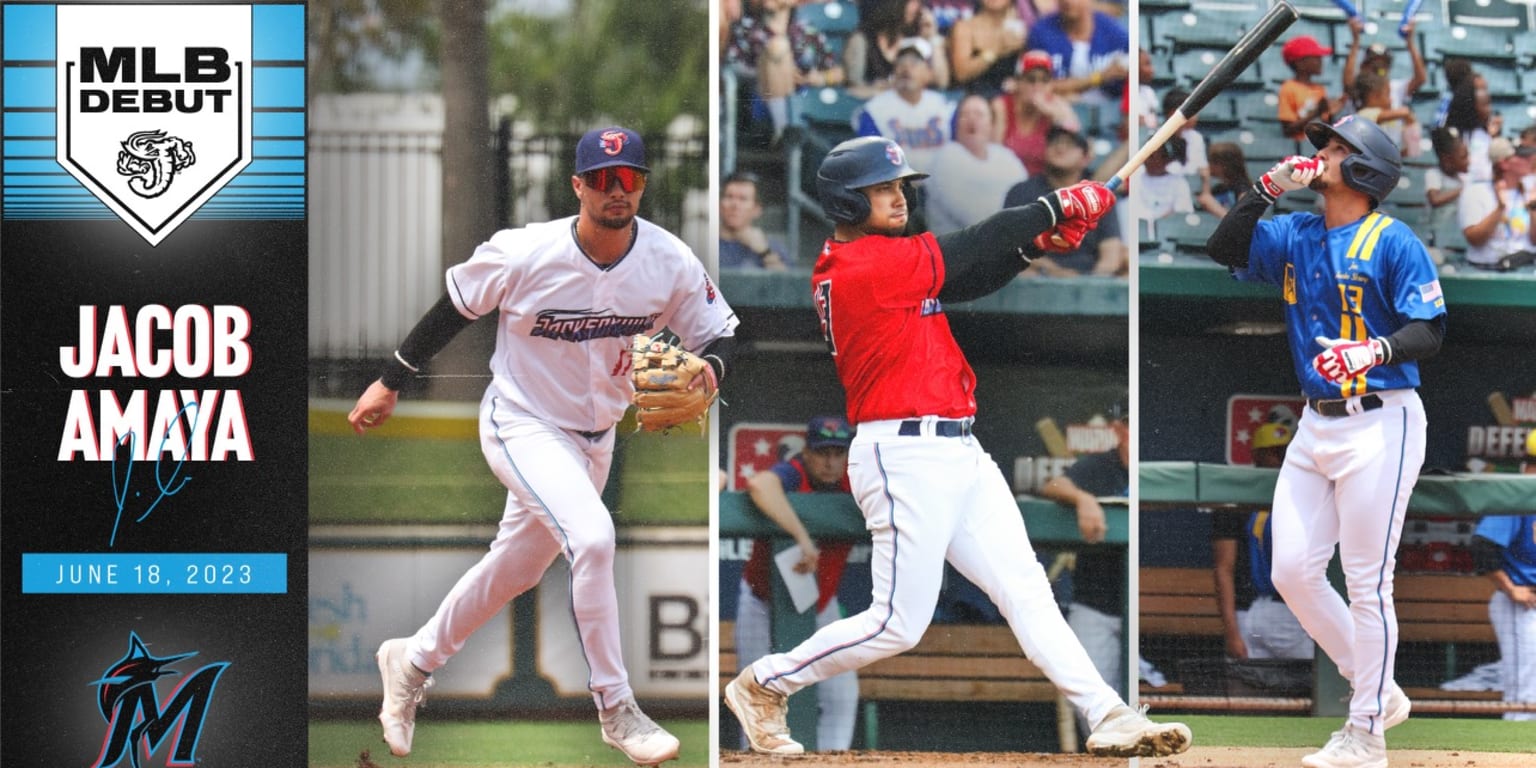 Former Jumbo Shrimp Amaya debuts for Marlins | MiLB.com
