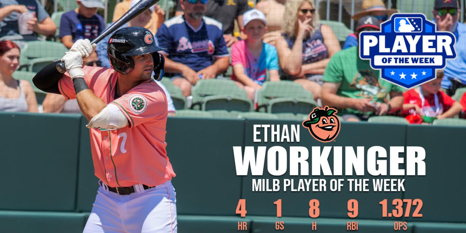 Ethan Workinger Named Southern League Player of the Week | MiLB.com