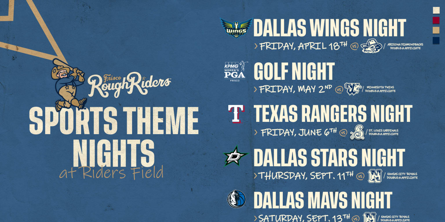 RoughRiders continue 2025 promo schedule rollout with electric sports theme nights | MiLB.com