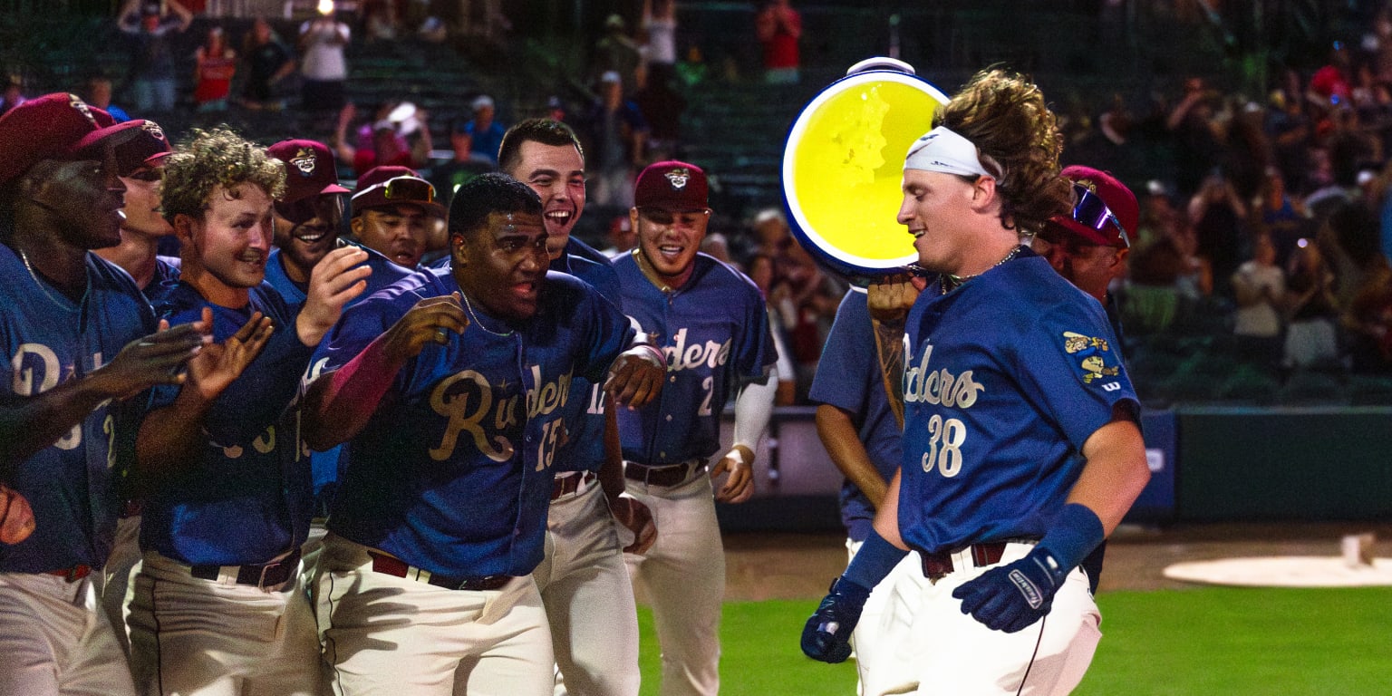 Perich’s walk-off home run caps crazy, back-and-forth Riders win
