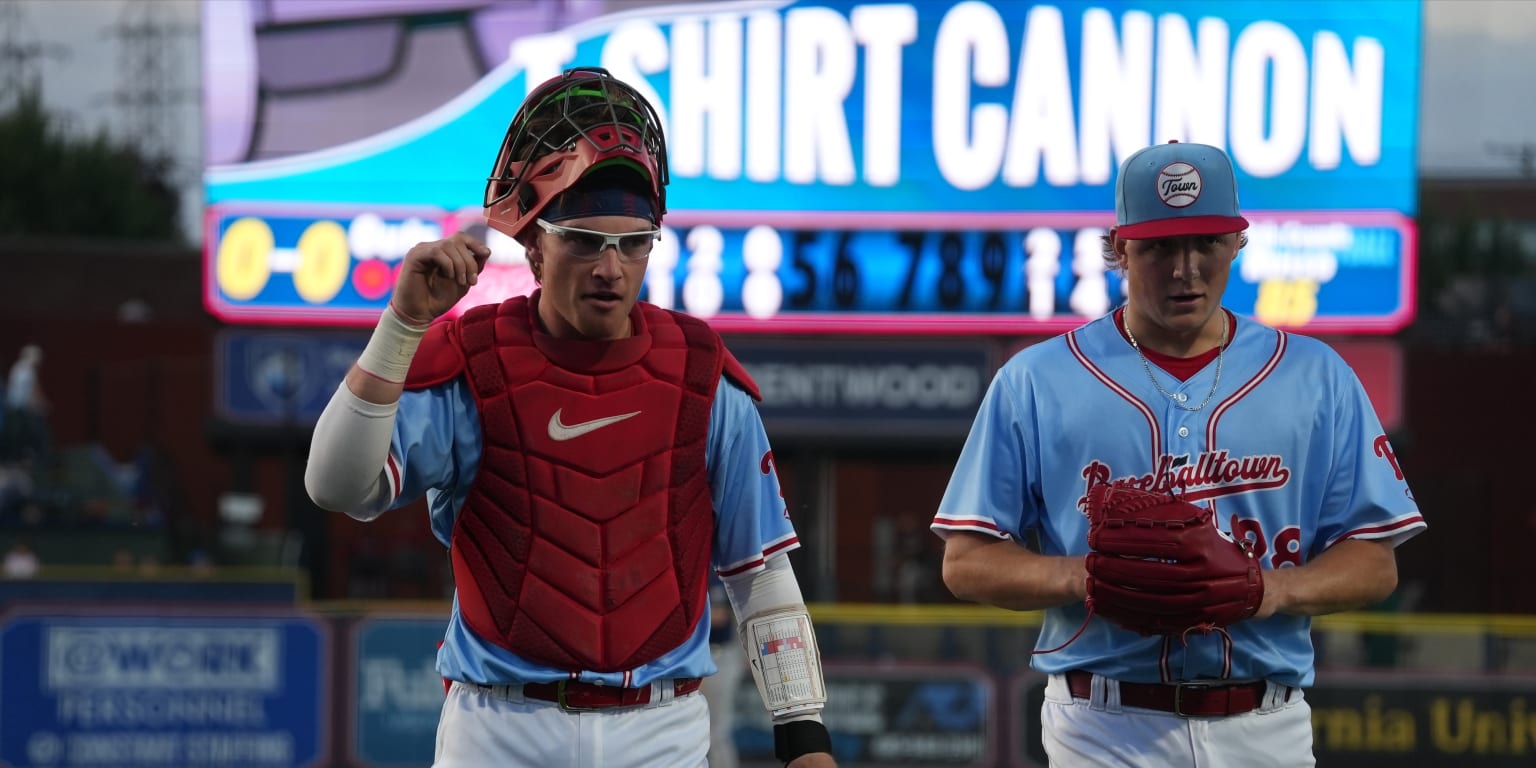 Fightins Relinquish Five-Spot In Seventh Frame, Fall 9-1