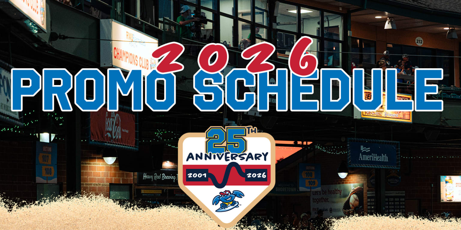 BlueClaws Unveil 2026 Promotional Schedule | BlueClaws