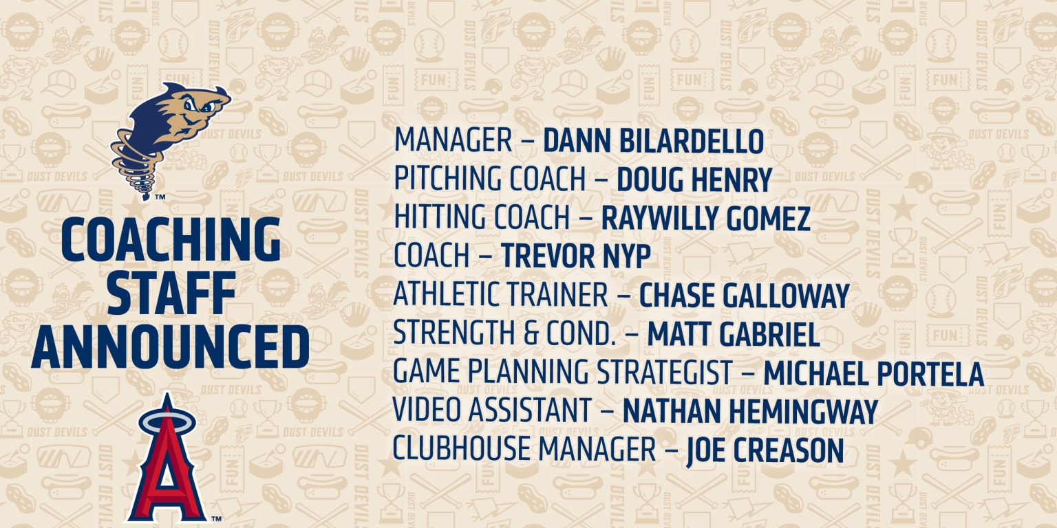 Dust Devils Announce 2025 Coaching Staff | MiLB.com
