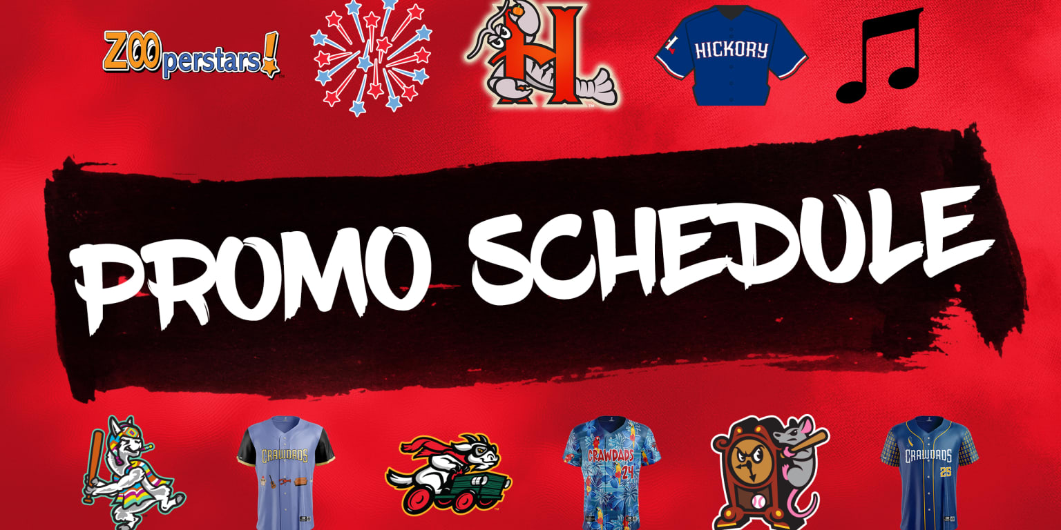 Crawdads Announce Full Promotional Calendar | MiLB.com