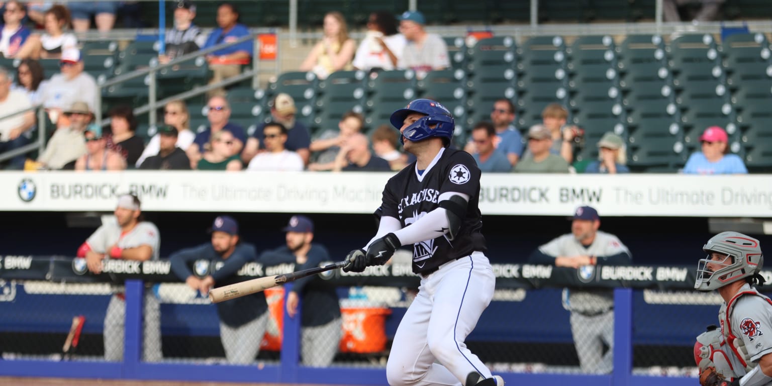Senger and Singleton homer as Syracuse beats Lehigh Valley, 8-5, on ...