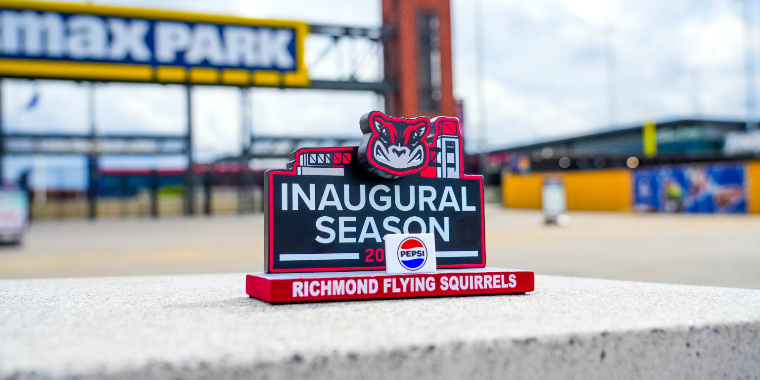 Flying Squirrels give commemorative Inaugural Season Logo Bobblehead ...