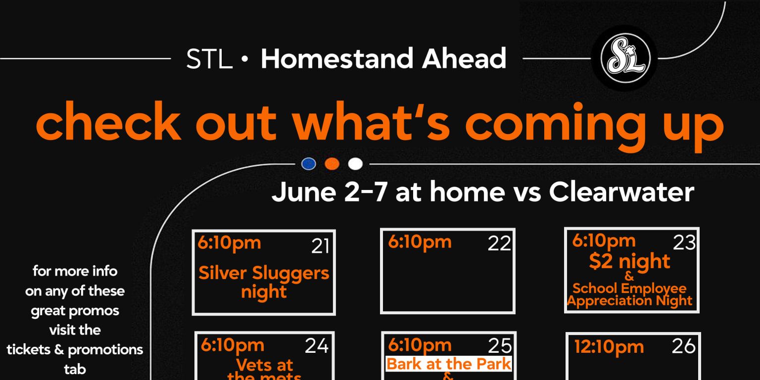 Homestand 6.2-6.7 vs CLR