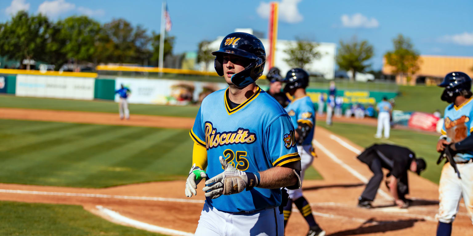 Biscuits Fall Short Against M-Braves, 5-3 | MiLB.com