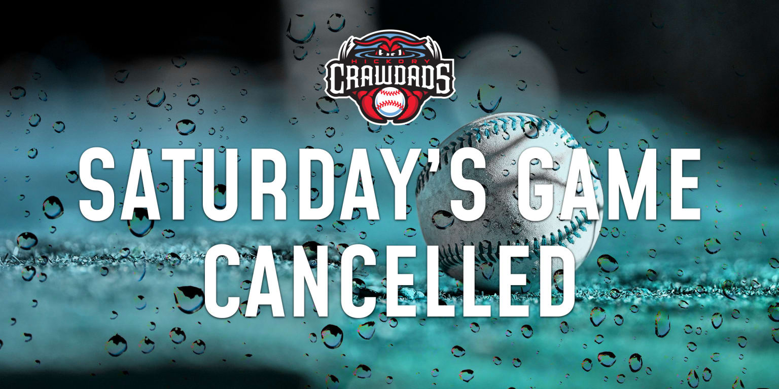 Weather Cancels Saturday’s Game | Crawdads