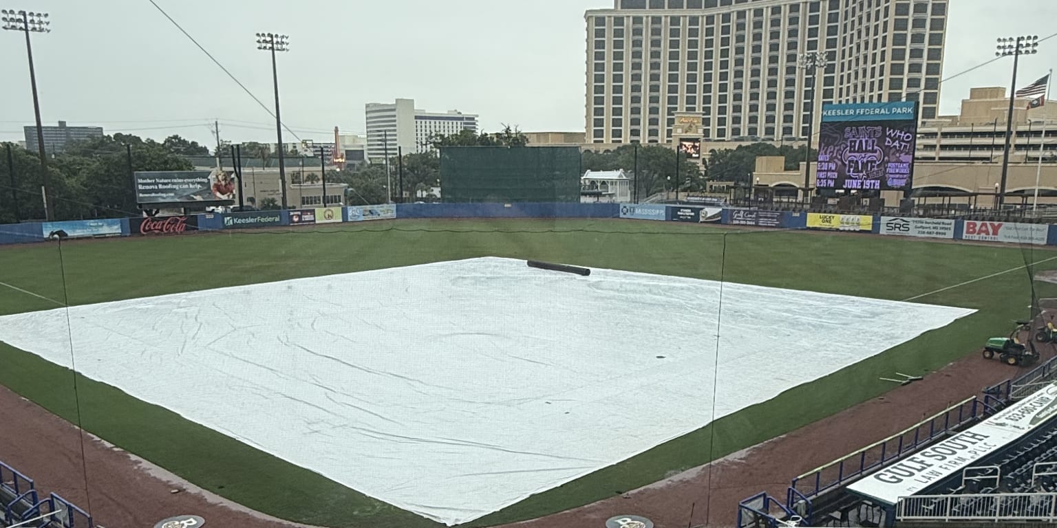 Torrential Rain Postpones Doubleheader for Columbus, Biloxi on Thursday