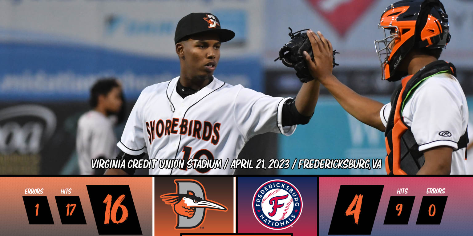 Shorebirds' Offense Goes Off in Lopsided Victory | MiLB.com