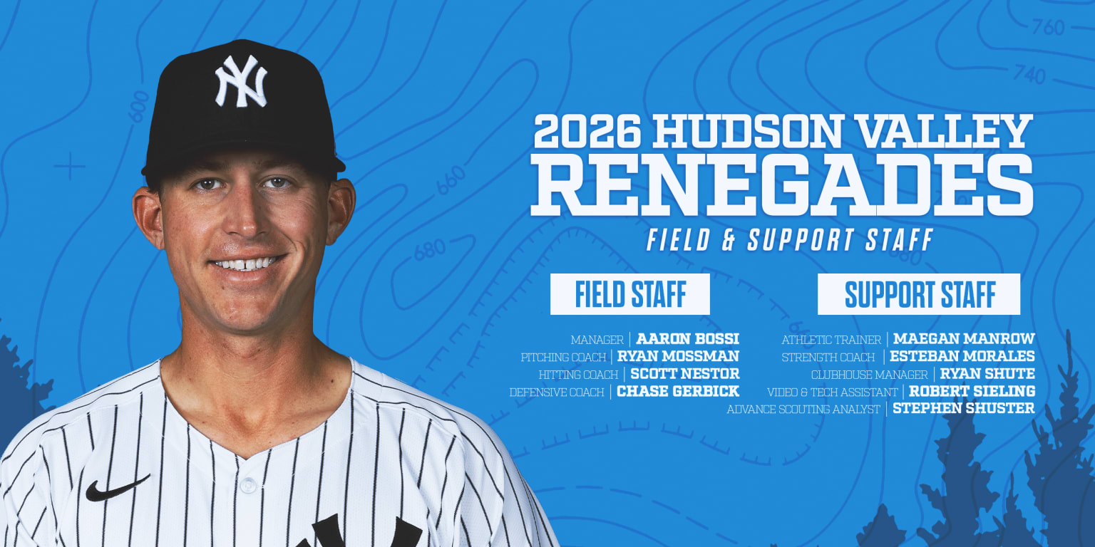 Big Boss Man: Aaron Bossi named manager of the Renegades | MiLB.com