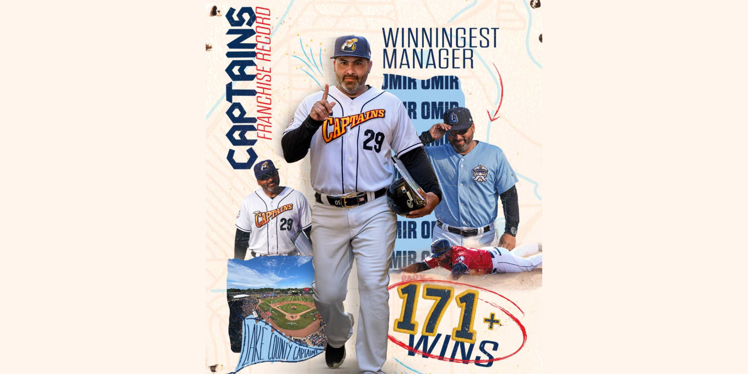 Omir Santos Becomes Winningest Manager in Lake County Captains History ...