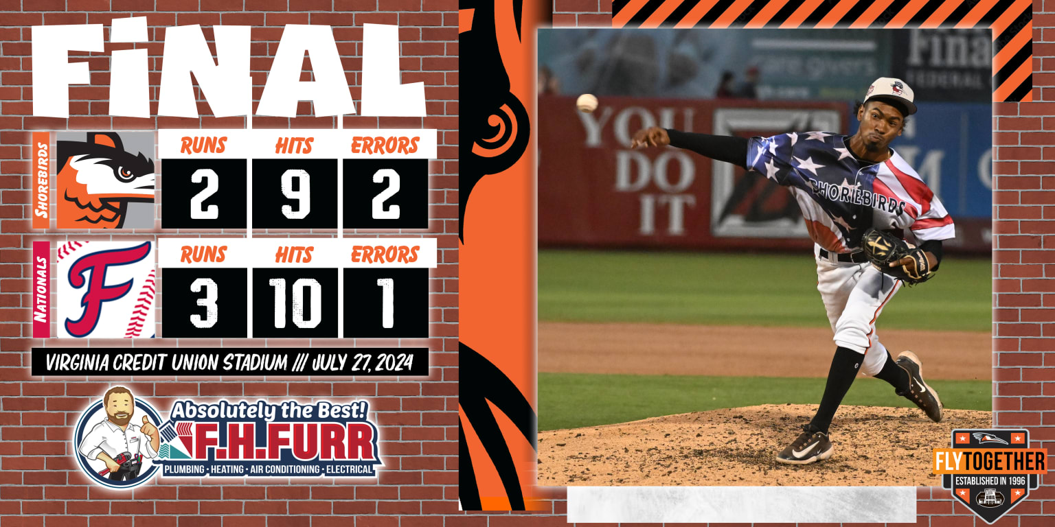 Fred Nats Rally to Defeat Shorebirds in 11 Innings | MiLB.com