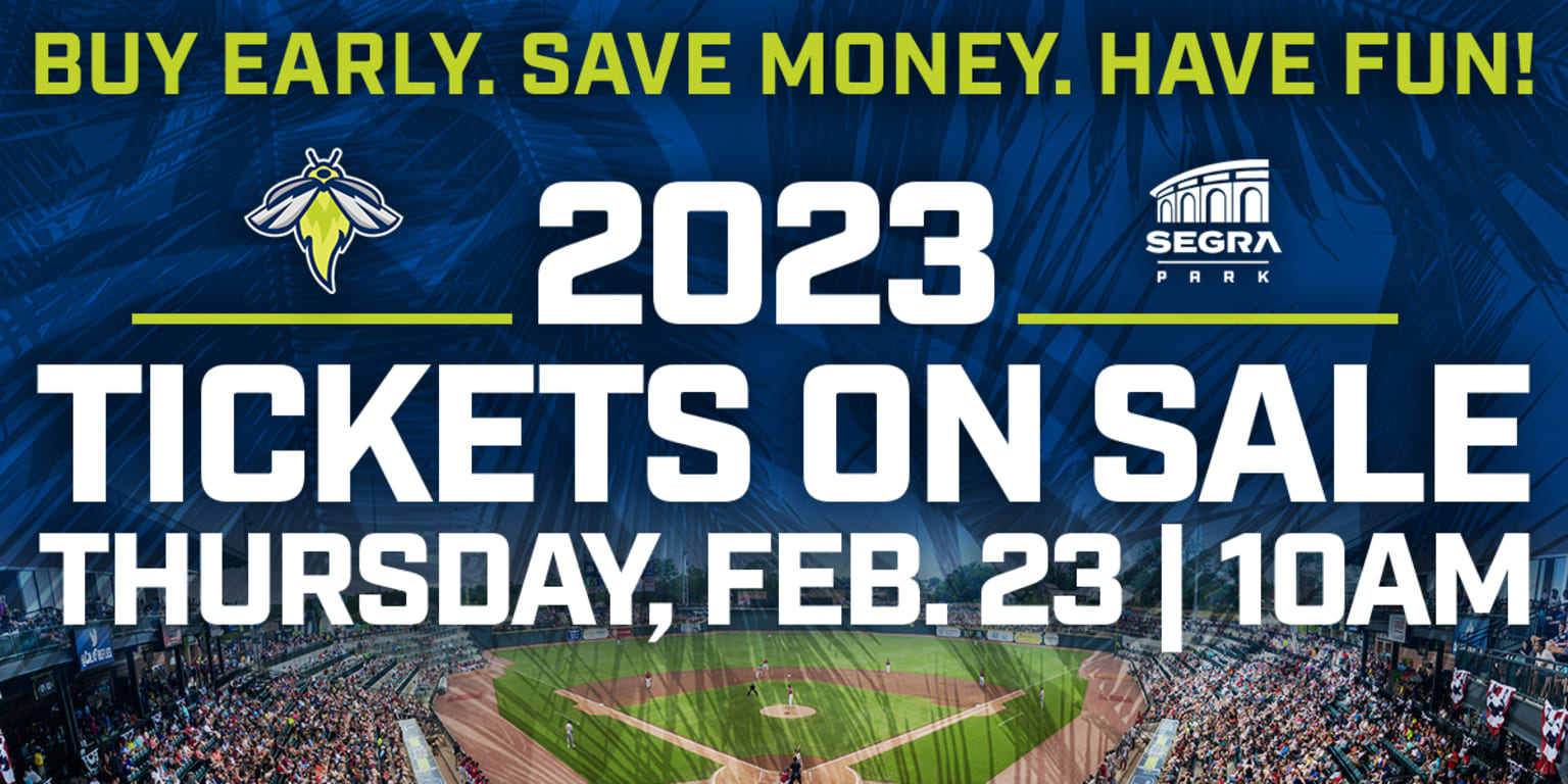 022023 Fireflies 2023 Individual Game Tickets on Sale February 23 ...