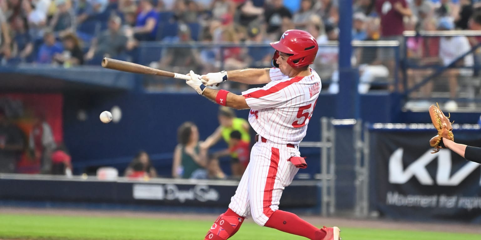 Fightins Drop Second Straight to Akron on Wednesday | MiLB.com