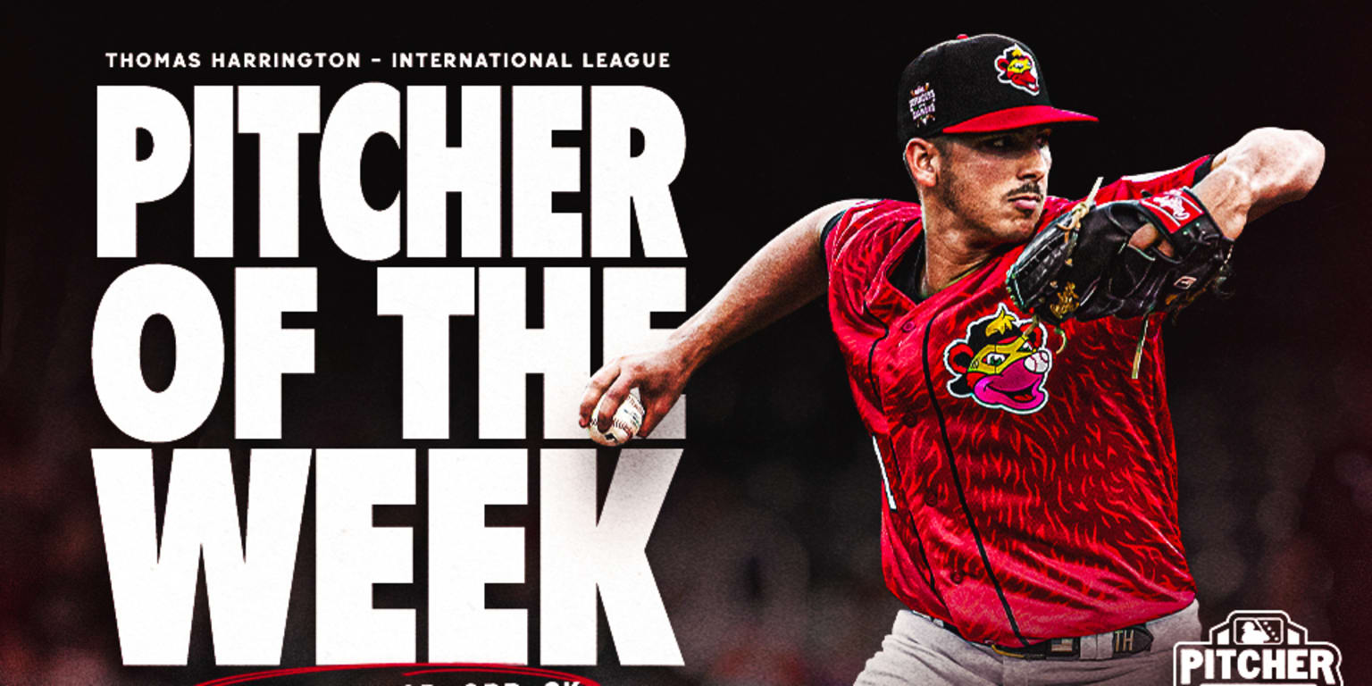 Thomas Harrington Named IL Pitcher of the Week | MiLB.com
