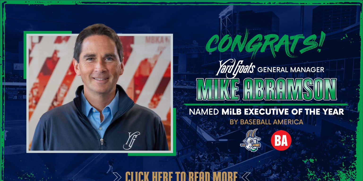Yard Goats General Manager Mike Abramson Named MiLB Executive of the ...