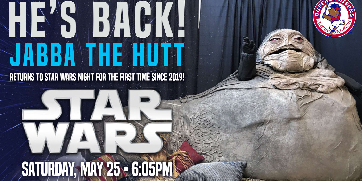 Jabba the Hutt returns to Bisons Star Wars Night | MiLB.com