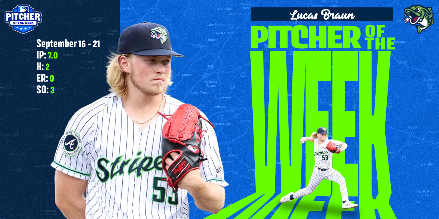 Gwinnett Stripers’ Lucas Braun Named International League Pitcher of ...