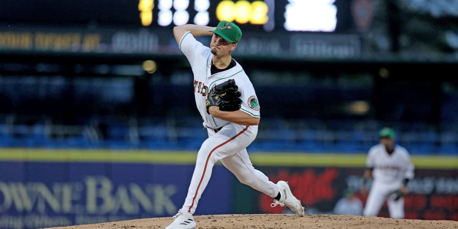 Tides Ride McDermott Start, Seven-Run Ninth to Win | MiLB.com