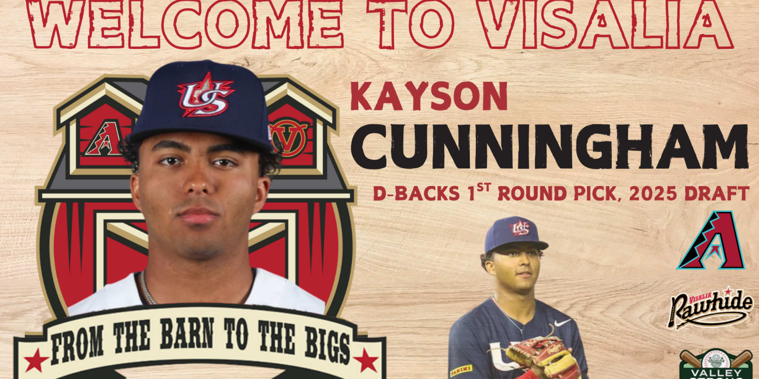 First Round Draft Pick Kayson Cunningham to Make Pro Debut with Rawhide | MiLB.com