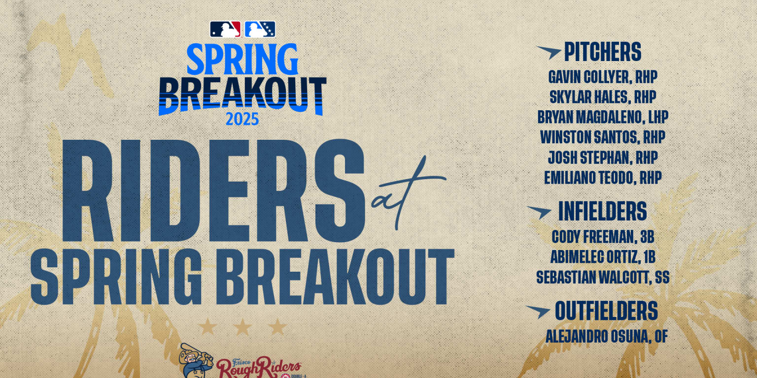 MLB announces 2025 Rangers Spring Breakout Games roster | MiLB.com