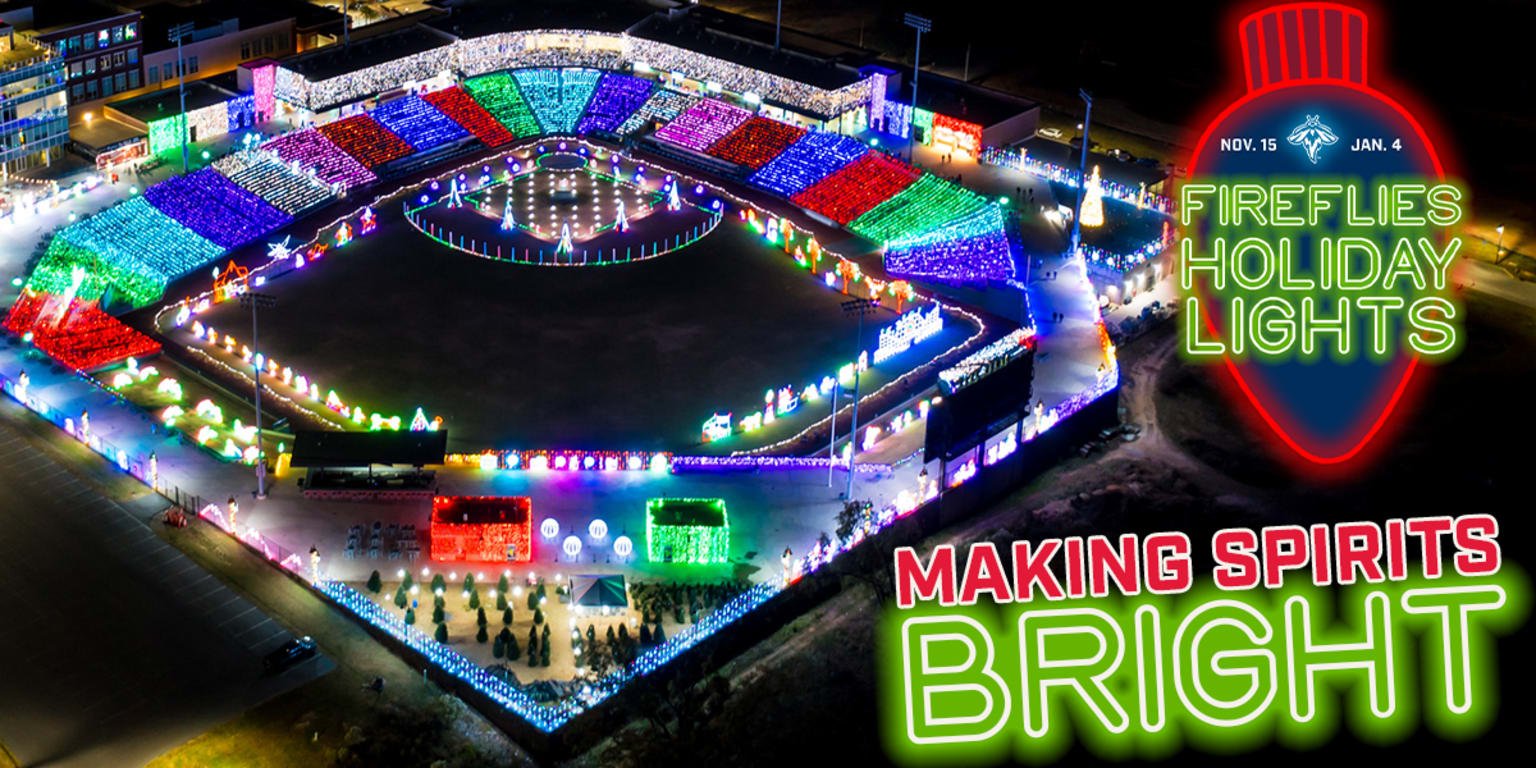 072624 Fireflies Holiday Lights Return to Segra Park in 2024 | MiLB.com