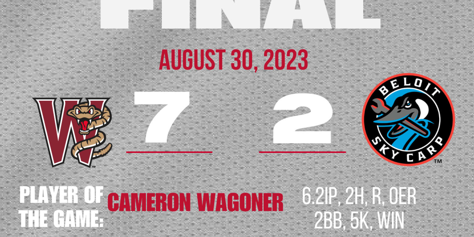 Rattlers Win Fourth Straight Game Behind a Strong Start from Wagoner 08 ...